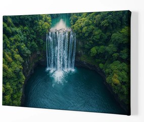 Obraz na plátně - Vodopády San Logres FeelHappy.cz Velikost obrazu: 90 x 60 cm