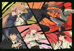 CLEMENTONI Puzzle Gaming Collection: Anime Chainsaw Man II / 500 dílků