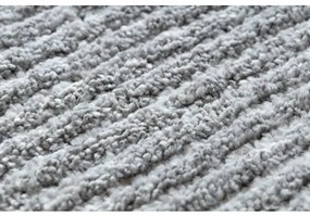 koberec SEVILLA PC00B pruhy šedá střapce, Berber, Maroko, Shaggy velikost 200x290 cm | krásné koberce cz