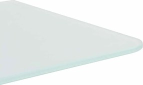 Nástěnná pisoárová zástěna 90 x 40 cm tvrzené sklo 249496