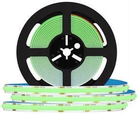 BERGE LED pásek NEON COB homogenní - 12V - 5 m - zelený