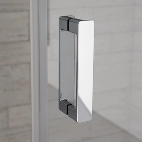 Roth LIMAYA LINE LYE2+LZ Jednokřídlé sprchové dveře + set profilů LZ pro instalaci do niky 90 cm LYE2/900_LZ