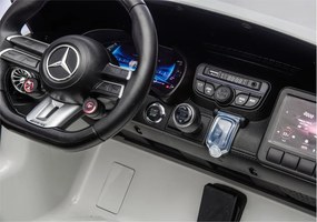 LEAN CARS Akumulátorové vozidlo Mercedes AMG DK-GT63 24 V, bílé
