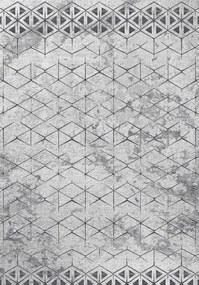 Kusový koberec vlněný Agnella Agnus Bateja Světle Šedý Rozměr: 240x340 cm