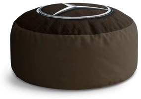 Sablio Taburet Circle Logo 5 Dřevo: 38x48 cm