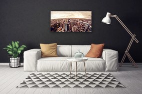 Obraz na plátně Město Krajina 140x70 cm