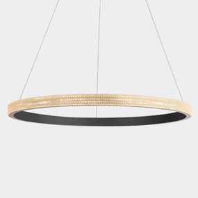 Toolight Toolight, LED stropní svítidlo, 4000K, 24W, APP1512-CP, černá, OSW-05473