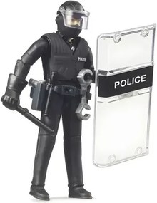 BRUDER BWORLD Figurka policista těžkooděnec / od 4 let