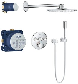 Grohe Grohtherm SmartControl Perfect - Sprchový set 310 s termostatem pod omítku, 2 proudy, chrom 34705000