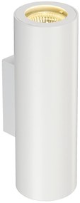 SLV Big White 151801 Enola_B, bílé nástěnné svítidlo, 2x50W GU10, výška 22cm