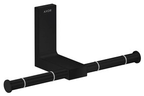 Axor Universal - Držák na toaletní papír dvojitý, černá matná 42657670