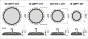 LED svítidlo LEDVANCE High Bay Value 83W 10000lm 4000K IP65