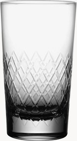 Sada ručně foukaných křišťálových sklenic Lattice, 4 díly