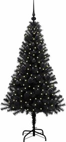 Vánoční stromeček Černá 150 cm PVC 3396466