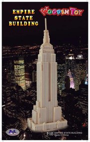 Woodcraft construction kit Woodcraft Dřevěné 3D puzzle Empire State Building