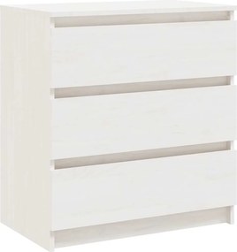 Noční stolky 2 ks bílé 60 x 36 x 64 cm masivní borovice 3093548
