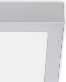 Briloner 7123-414 - LED Stropní svítidlo FIRE LED/12W/230V stříbrná