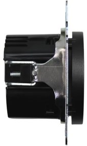 Elhard Kulatá USB A+C zásuvka Rondo 20W, černá RD2033B