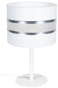 Stolní lampa CORAL 1xE27/60W/230V bílá