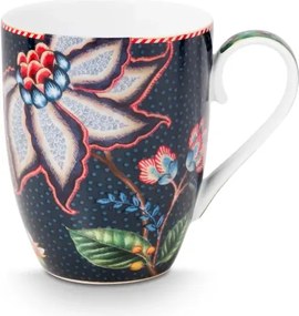 Pip Studio Berry Blues sada 2ks hrnků 350ml, modrá (Sada dvou kusů hrnků 350ml)