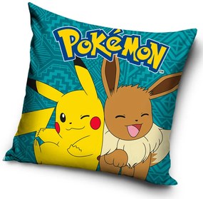 Dětský polštářek Pokémon Pikachu a Eevee