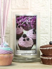 Kringle Candle – vonná svíčka Blackberry Buttercream (Ostružiny a máslový krém), 624 g