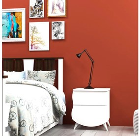 Asir | Noční stolek SELENA 53x48 cm bílá | AS1099