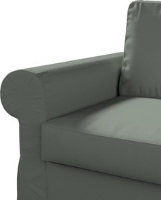Potah na pohovku IKEA Backabro 2-místná, rozkládací barva zelená látka pletený vzor