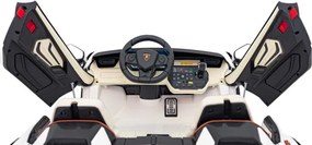 Elektrické autíčko Lamborghini SIAN bílé
