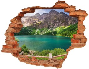 Wallmuralia Nálepka fototapeta 3D na zeď Morské oko Tatry 90x70 cm