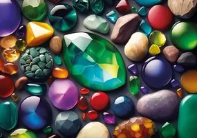 YAZZ Puzzle Krystaly / 1000 dílků / 68 x 48 cm