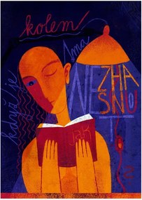 Magda Andresová | Nezhasnout Rám: Dubový, Velikost: 60 x 40 cm