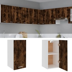 Závěsná Skříňka Lyon 29,5X31X60 Cm Kompozitní Dřevo Kouřový Dub