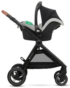 KINDERKRAFT - Kombinovaný kočárek 3v1 ESME Moonlight grey + autosedačka MINK PRO