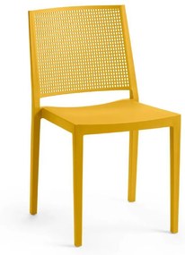 Jídelní židle GRID Rojaplast Hořčicová