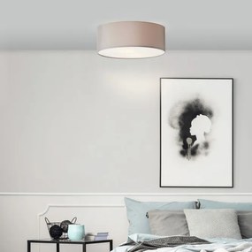 Brilliant 99368/22  Stropní svítidlo ANNEKE šedá textilie průměr 45cm