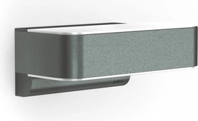 STEIN 065706 Venkovní nástěnné svítidlo LED L 810 SC 9,8W 3000K IP44 antracit 110080837 Bluetooth se senzorem (náhrada za 009847) - STEINEL