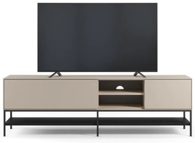Krémový TV stolek 180x55x35 cm Amira – Marckeric