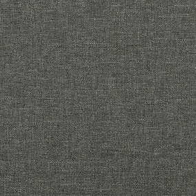 Rám postele bez matrací tmavě šedá 120x190 cm textil 3269632