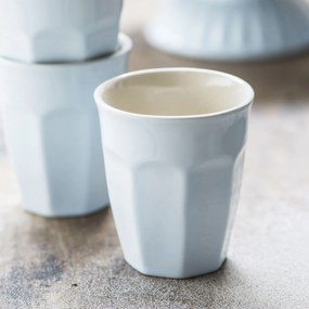 IB LAURSEN Latte hrneček Mynte Stillwater 250 ml, modrá barva, keramika