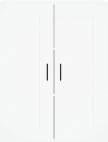 Skříň highboard bílá 69,5 x 34 x 180 cm kompozitní dřevo 3199633