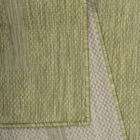 Ayyildiz, Kusový koberec Relax 4311 Green kruh, 200x200 (průměr) kruh, zelená, chodba / předsíň