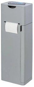 WENKO 24213100 - WC štětka IMON 20x58,5 cm šedá 24213100