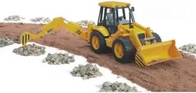 Bruder 02428 Traktor JCB 4CX s čelním nakladačem a lžící / 1:16 / od 3