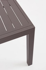 BIZZOTTO Rozkládací zahradní stůl HILDE 160x90 cm hnědý 0662981