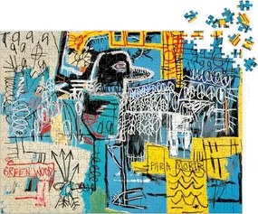 GALISON Puzzle Basquiat: Zámožný pták / 500 dílků / Magnetická krabičk