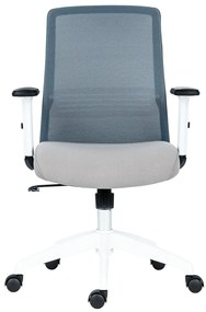 Kancelářská židle Novello WHITE šedá