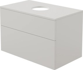 Deante Prizma, závěsná skříňka s pultovou deskou 800x470x520 mm, kašmír matný, DEA-SDI_KB81