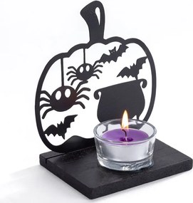 Kovový svícen DÝNĚ HALLOWEEN