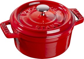 Hrnec Mini Cocotte litinový 250 ml červený